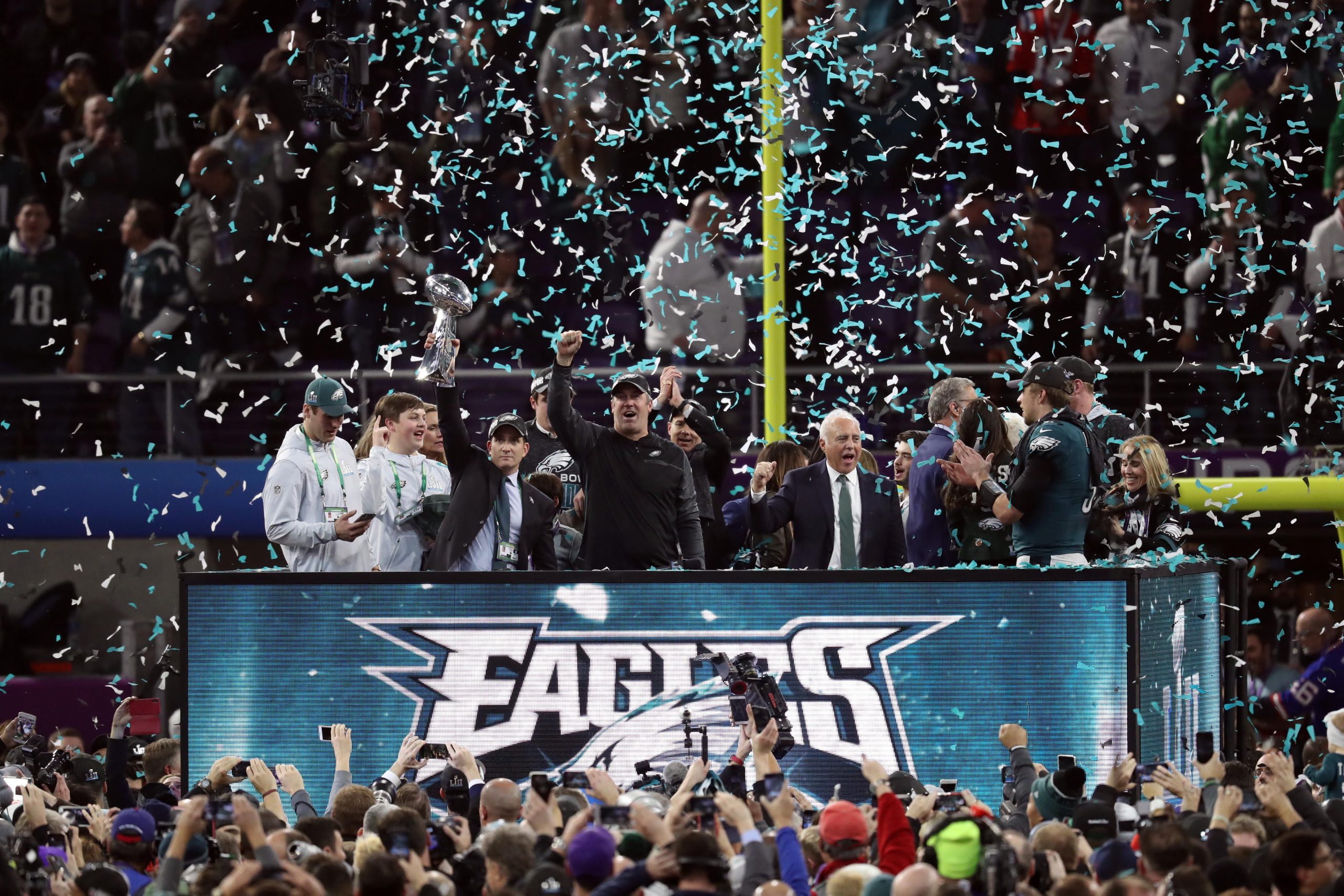 The Eagles Won The Super Bowl The Eagles Won The Super Bowl