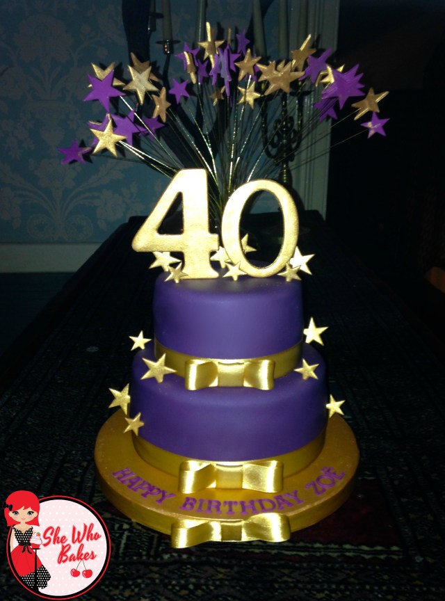 32 Brilliant Picture Of 40th Birthday Cakes