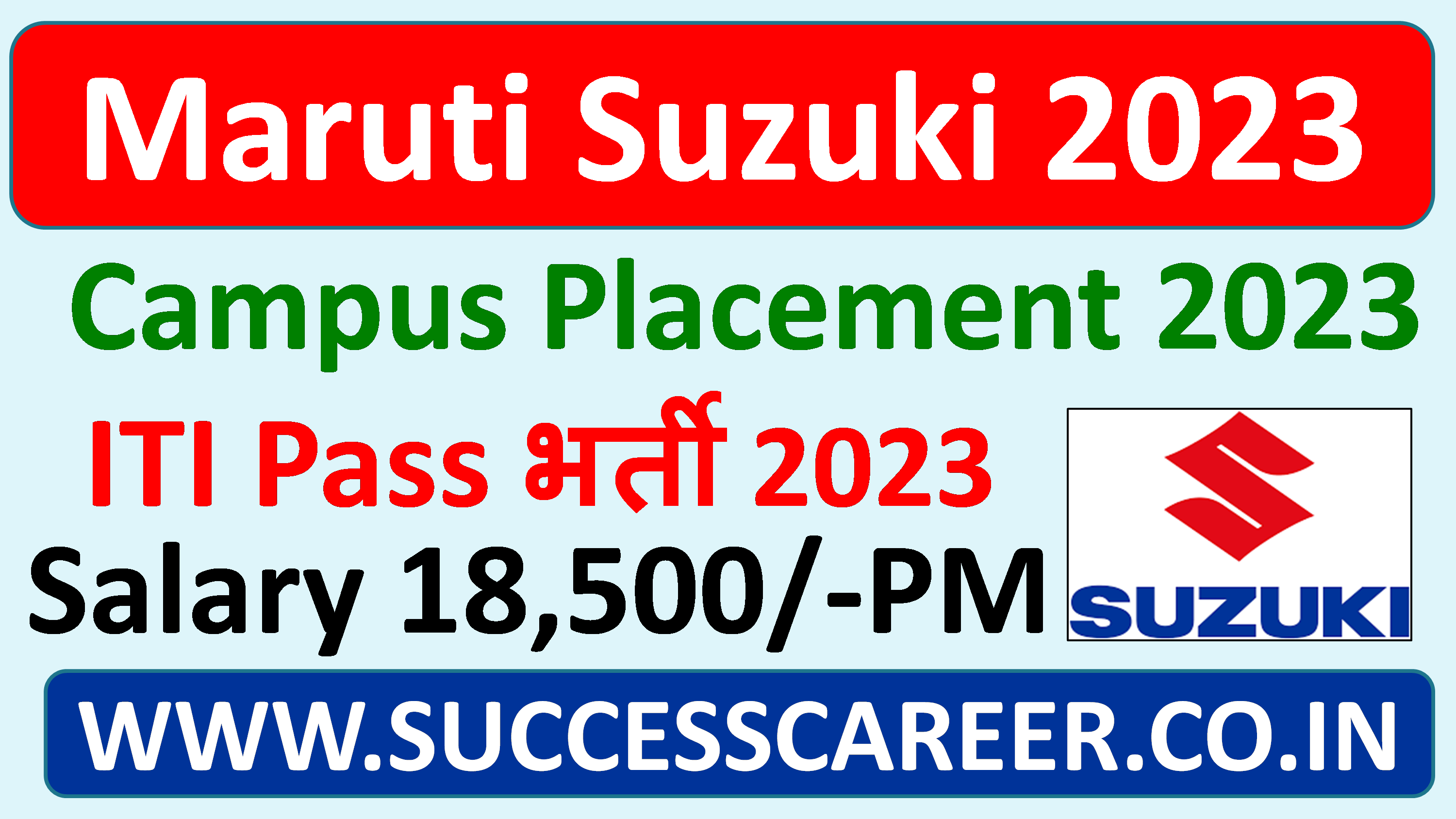 Maruti Suzuki Recruitment 2023 Campus Placements Success Career