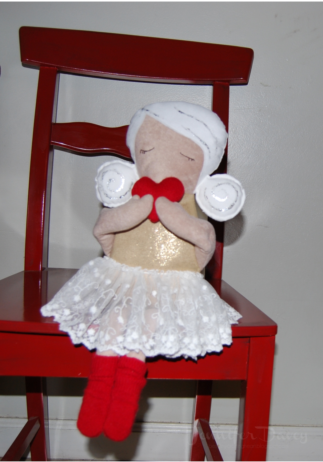 Deco Foil A Sweet Valentine Doll Therm O Web