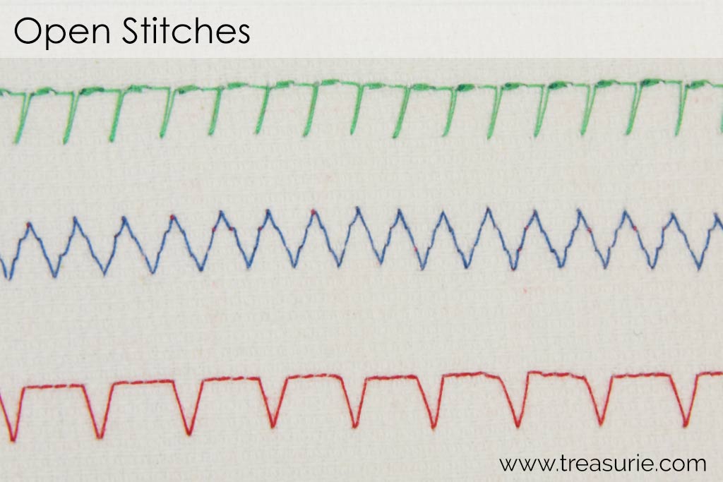 Decorative Machine Stitches Examples And Tips Treasurie