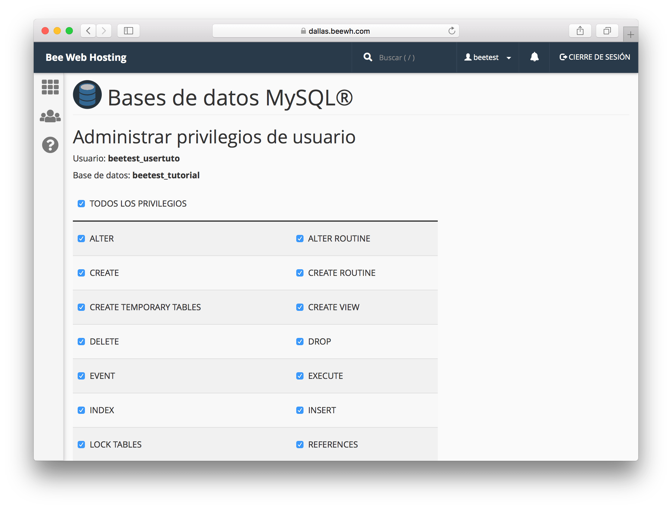 Crear Bases De Datos Mysql El Blog De Bee Web Hosting