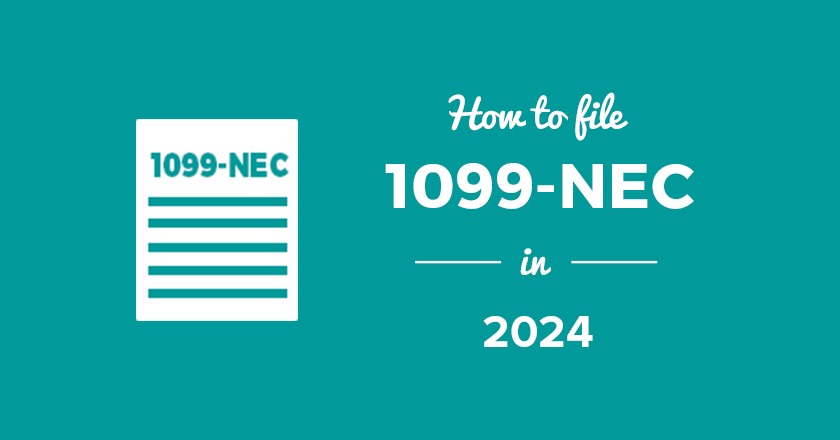 How To File 1099 Nec In 2024 — Checkmark Blog