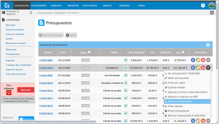 Cómo Hacer Un Presupuesto Para Un Proyecto Blog Contasimple