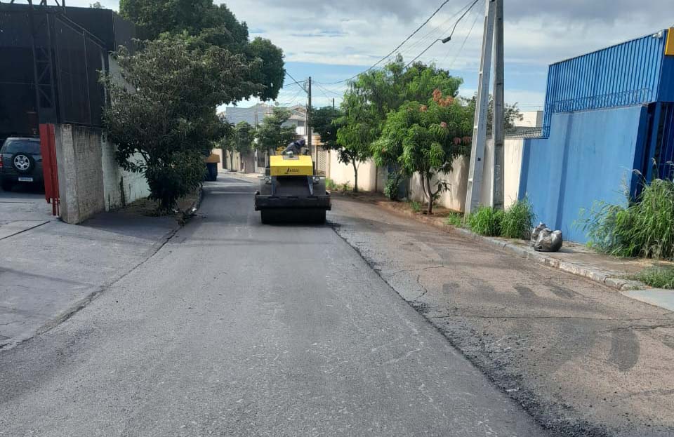 Ruas Dos Bairros Santos Dumont E Caravelle Começam A Ganhar Recape