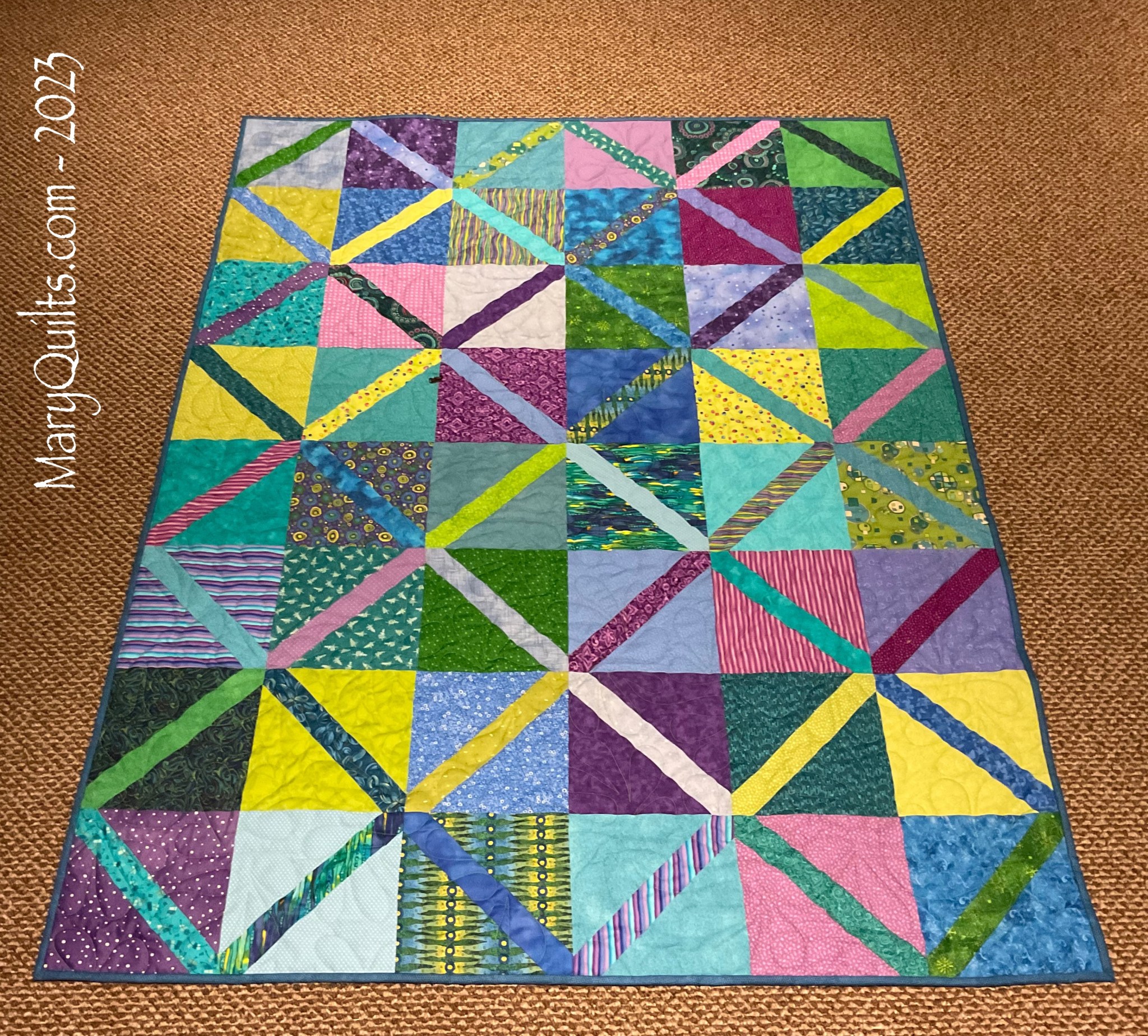 Finished Making Scrap Quilts From Stash