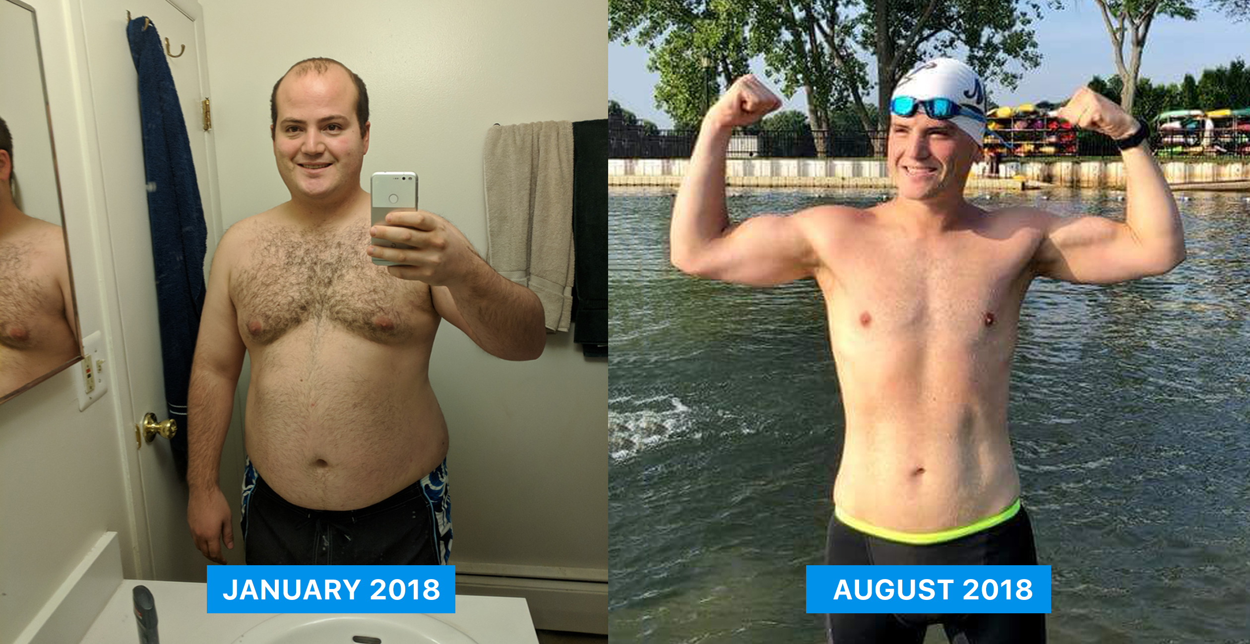 How I Lost 100lbs Swimming 4xweek