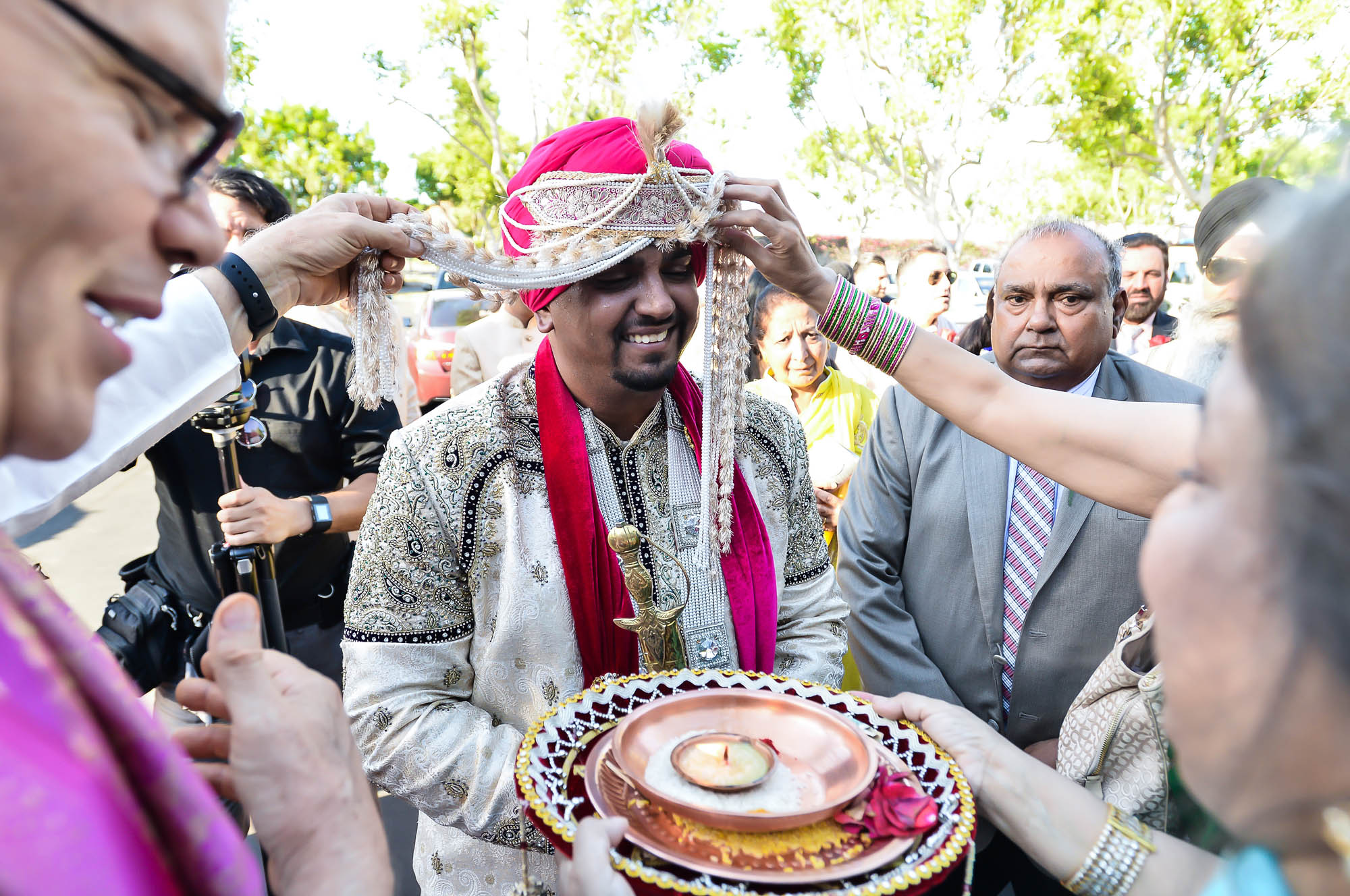 The Sehra Bandi At North Indian Punjabi And Pakistani Weddings