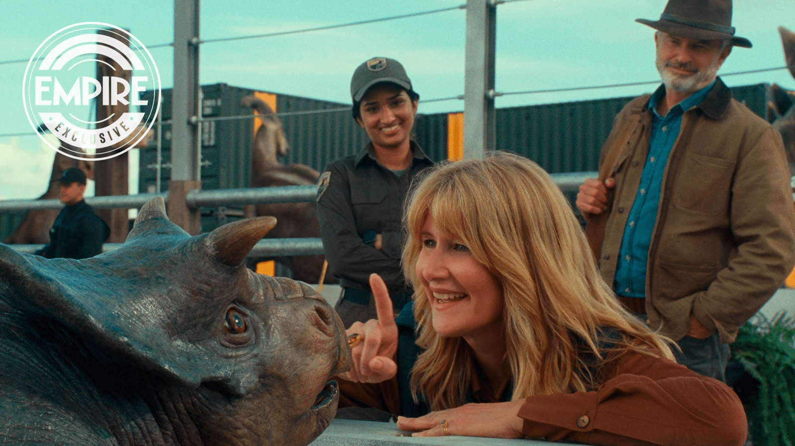 ‘jurassic World Dominion Image Reunites Sam Neill And Laura Dern All