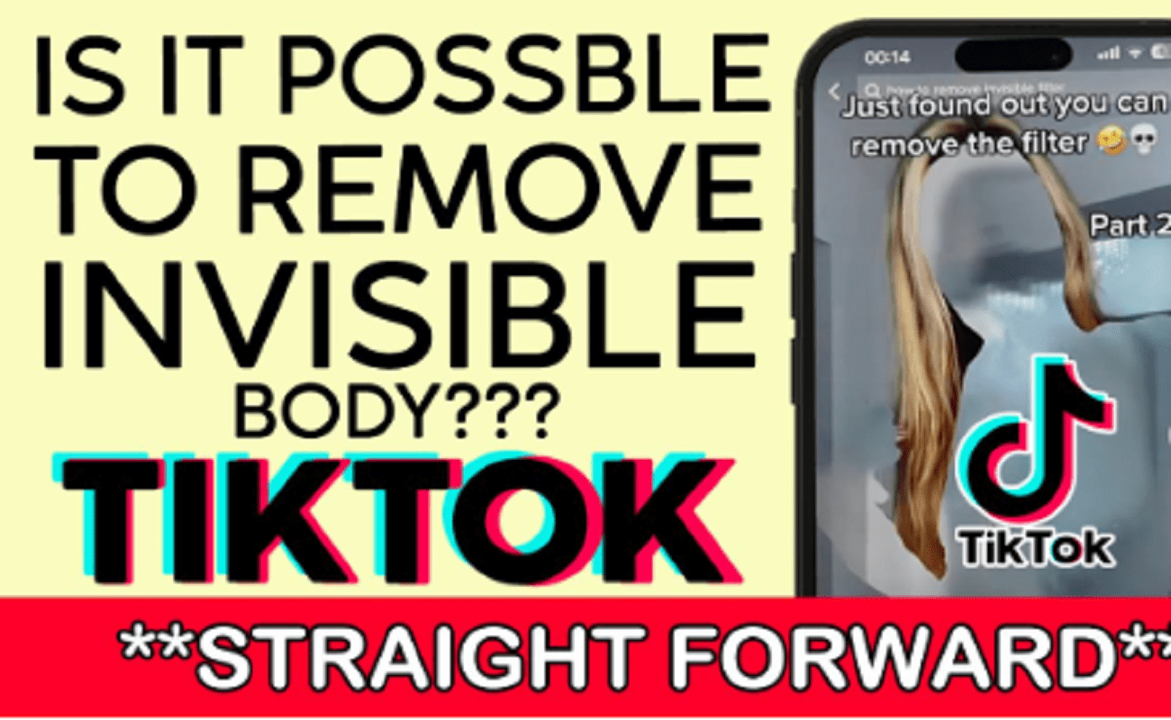 How To Remove Invisible Body Filter On Tiktok Explained Brunchvirals