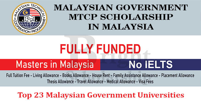 Malaysian Government Mtcp Scholarship 2023 24 In Malaysia Fully Funded