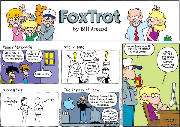 Comic Watch Fox Trot