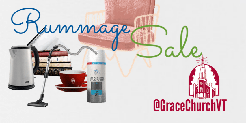 Grace Church 2019 Fall Rummage Sale Grace Congregational Ucc Rutland Vt