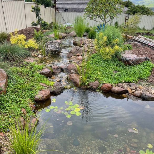 22 Inspiring Backyard Pond Ideas Gramydeco