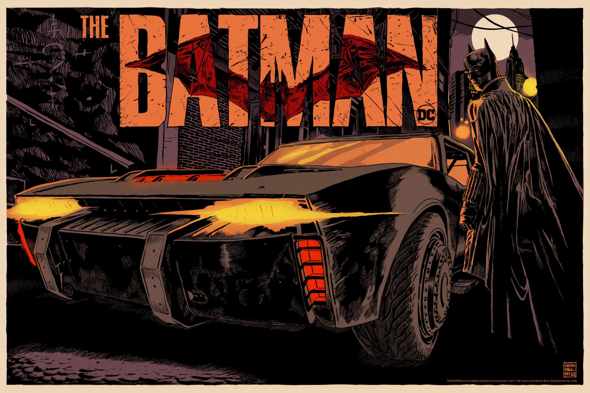 Mondo Drops New Batman Posters By Jock And Francesco Francavilla Today