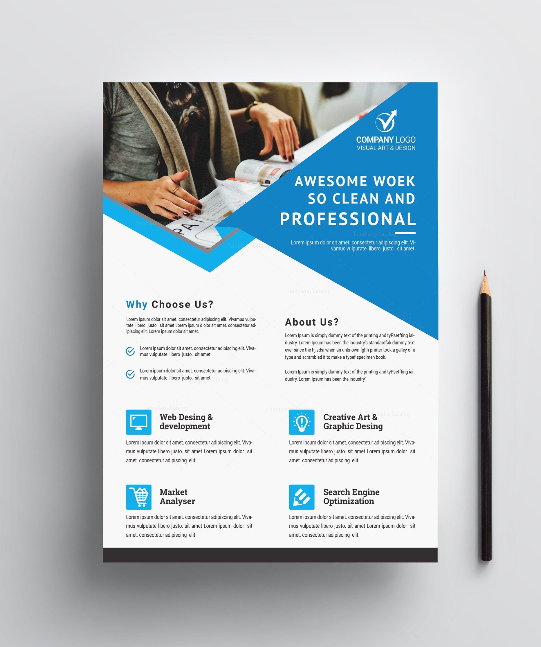 Professional Business Flyer Design Graphic Templates