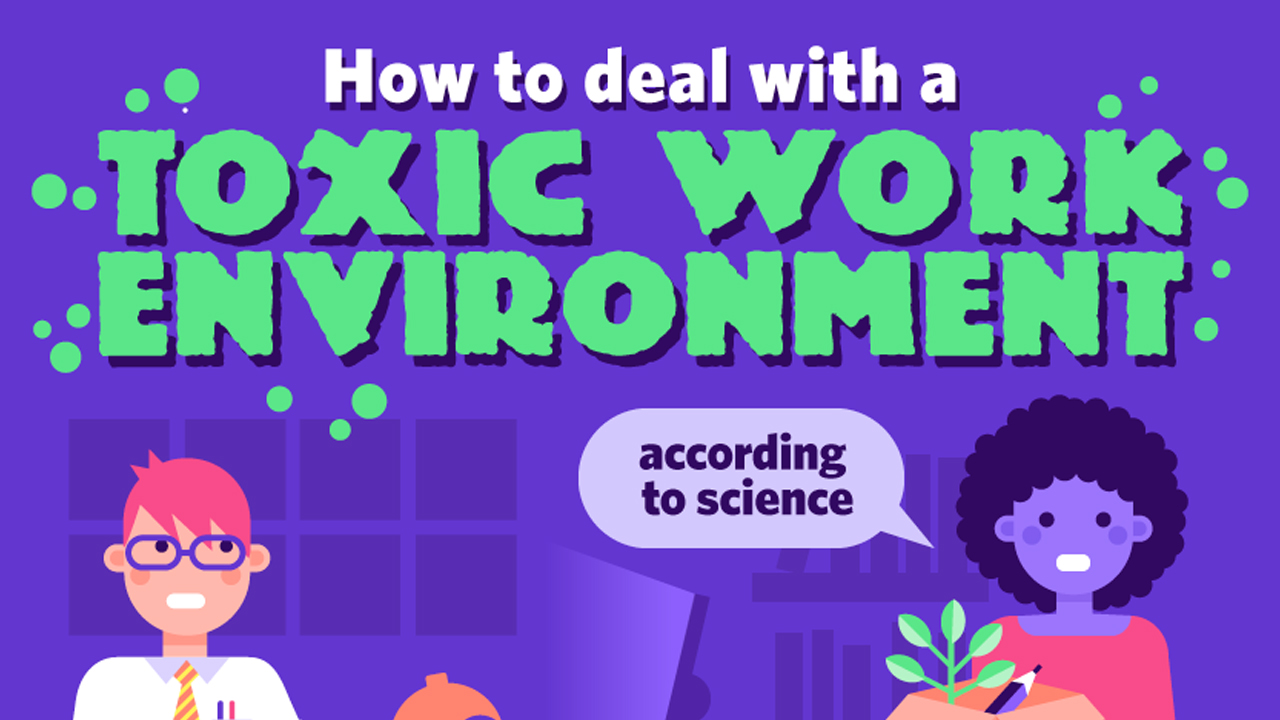 The Science Of A Toxic Work Environment And How To Handle It Infographic