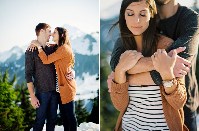 Adventurous Engagement Shoot In The Mountains Kate Adam