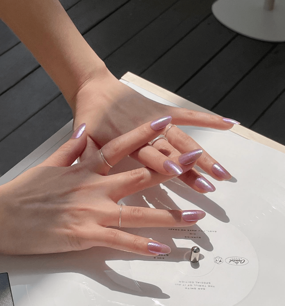 Glass Extension Nails A Clean Girl Manicure Trend Surampudi