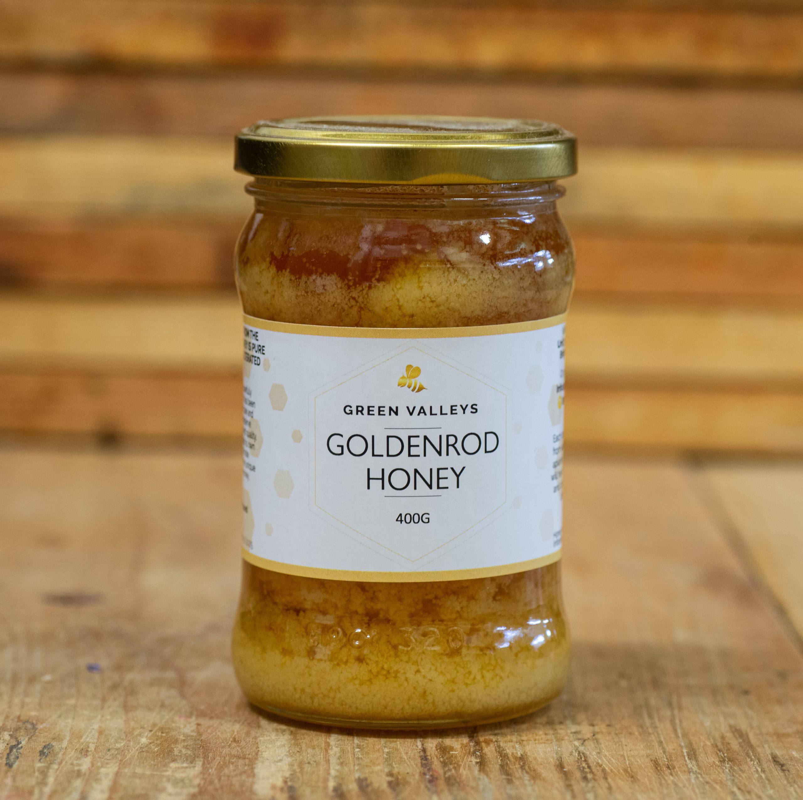 Goldenrod Honey 400g Green Valleys Honey