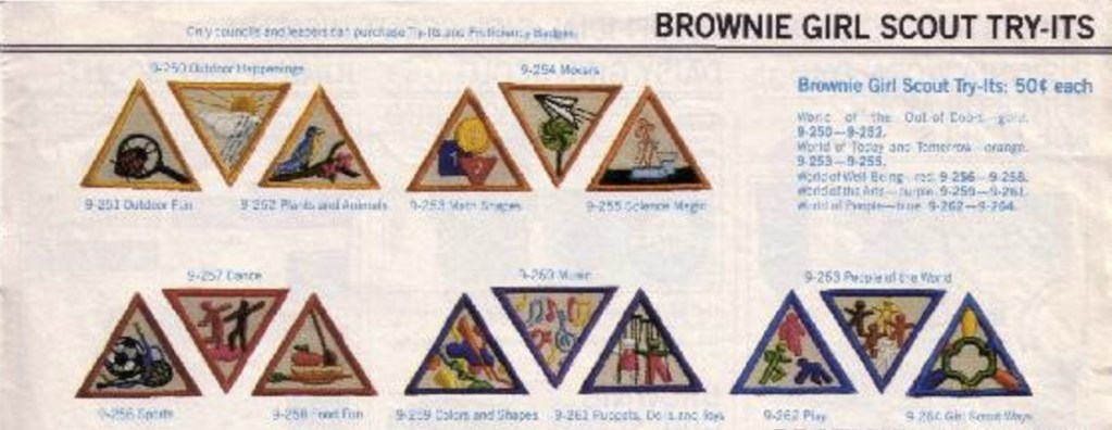 Brownie Badges We Tried It Girls Loved It Girl Scout History Project