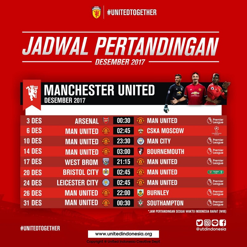 Jadwal Manchester United Jadwal Liga Inggris Pekan 8 Ada Manchester