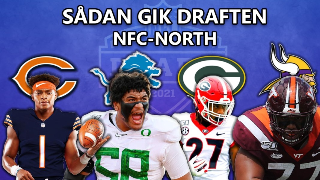 Sådan Gik Draften Nfc North Gul Klud