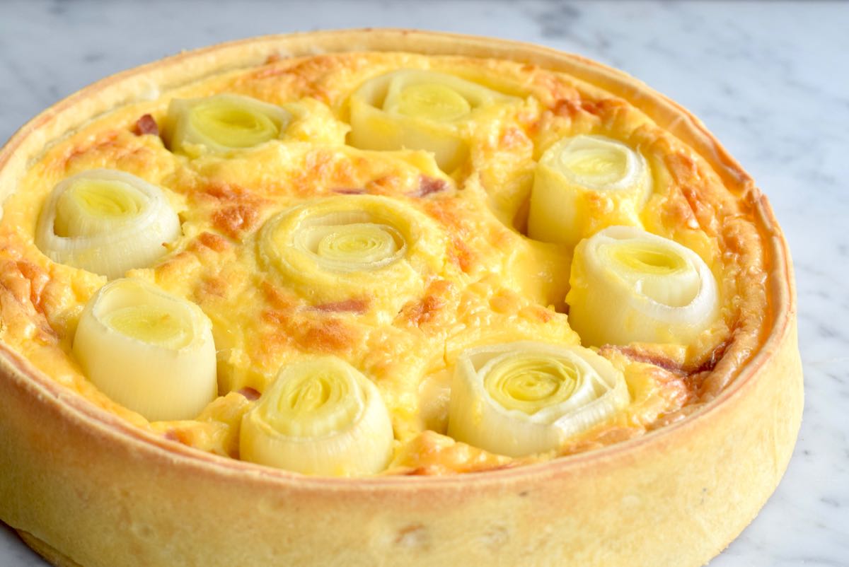 Quiche Met Prei En Ham Recept Van Gwenns Bakery