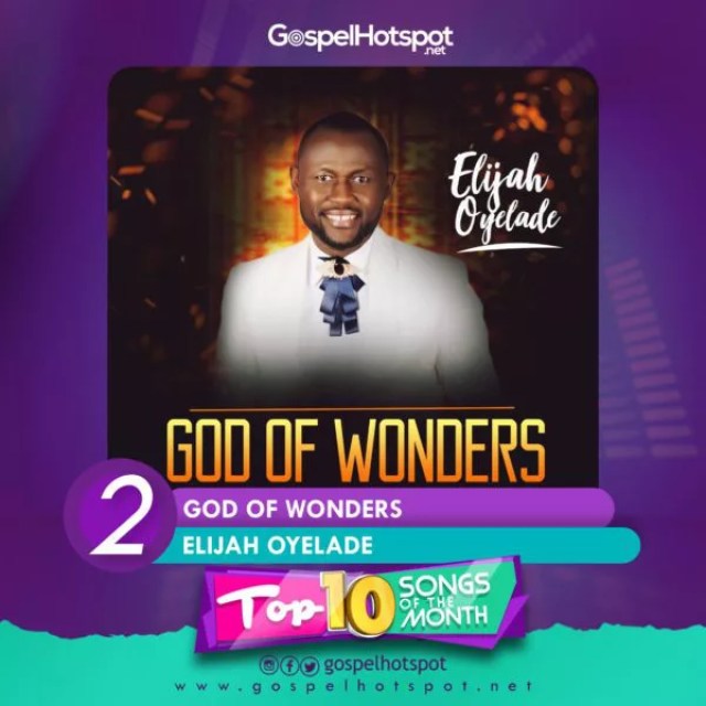 Top 10 Nigerian Gospel Songs Of The Month For August 2018