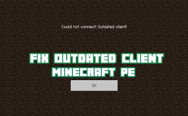 How To Fix Minecraft Could Not Connect Outdated Client Could Not