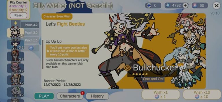 Silly Wisher For Genshin Is A Spoof App That Lets Players Pull