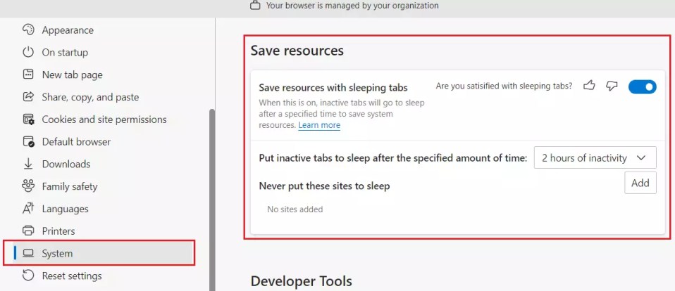 How To Enable Or Disable Sleeping Tabs In Microsoft Edge Geek Rewind