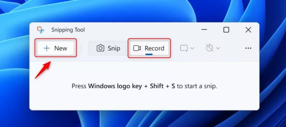 Recording Your Screen With The Snipping Tool App In Windows 11 Geek