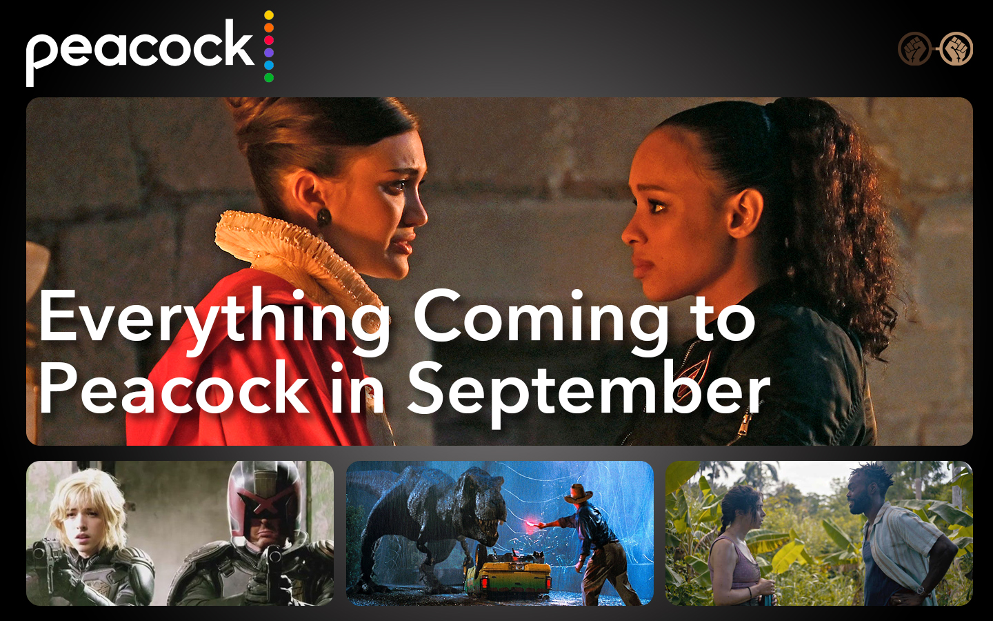 Everything Coming To Peacock In September 2022 Geeks Of Color