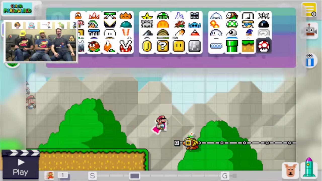 Directo De Nintendo Treehouse De Super Mario Maker Geemu Geemu ゲームゲーム