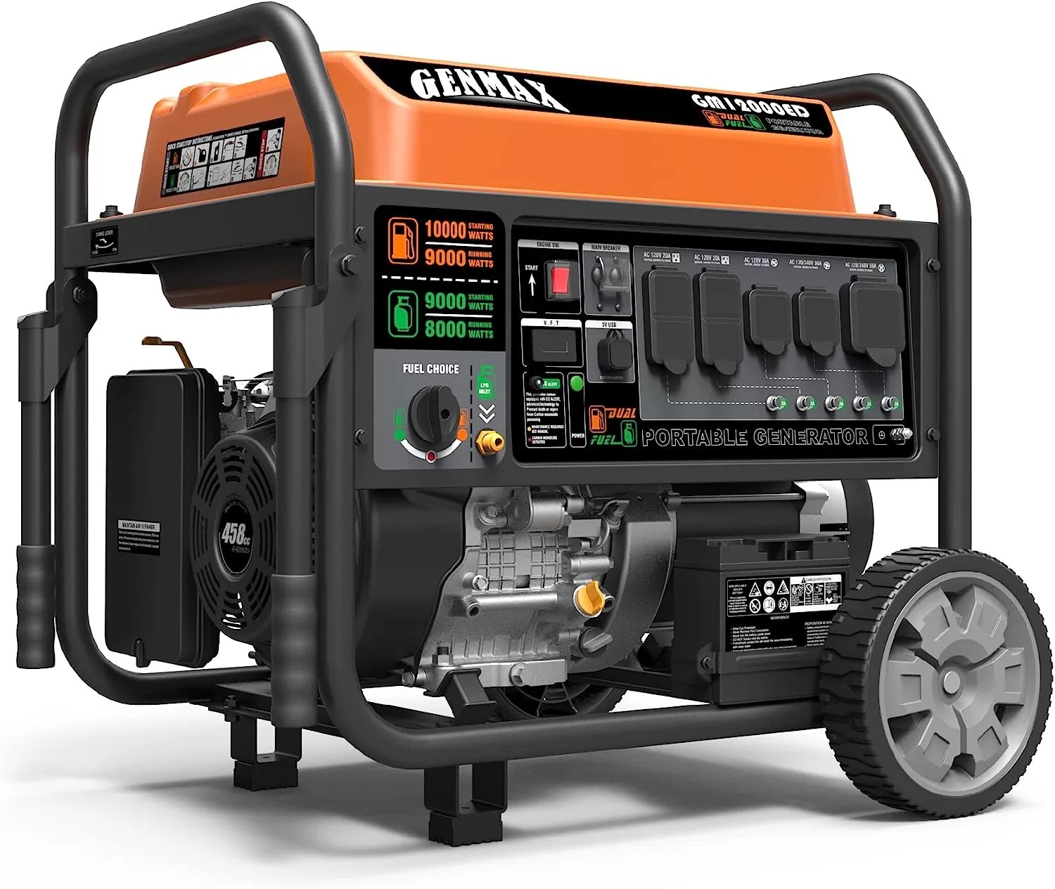 Genmax Dual Fuel Portable Generator Review