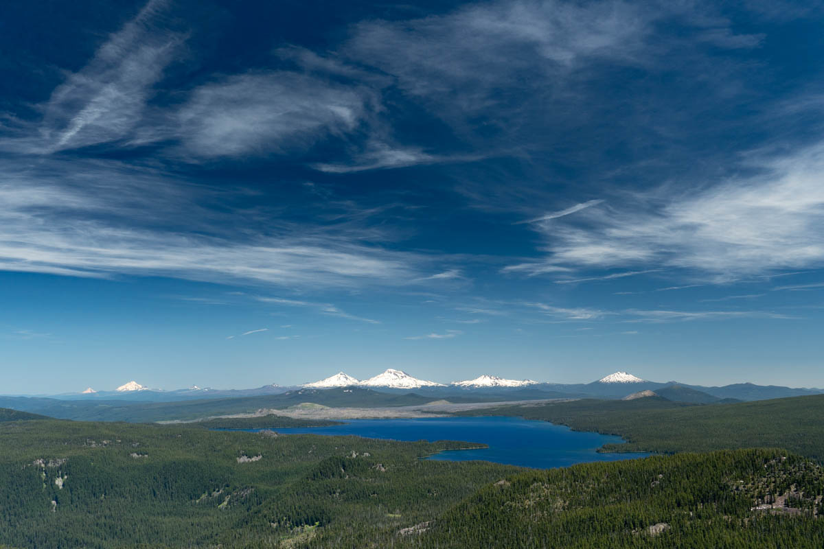 Cascade Volcanoes And Waldo Lake Oregon Geology Pics