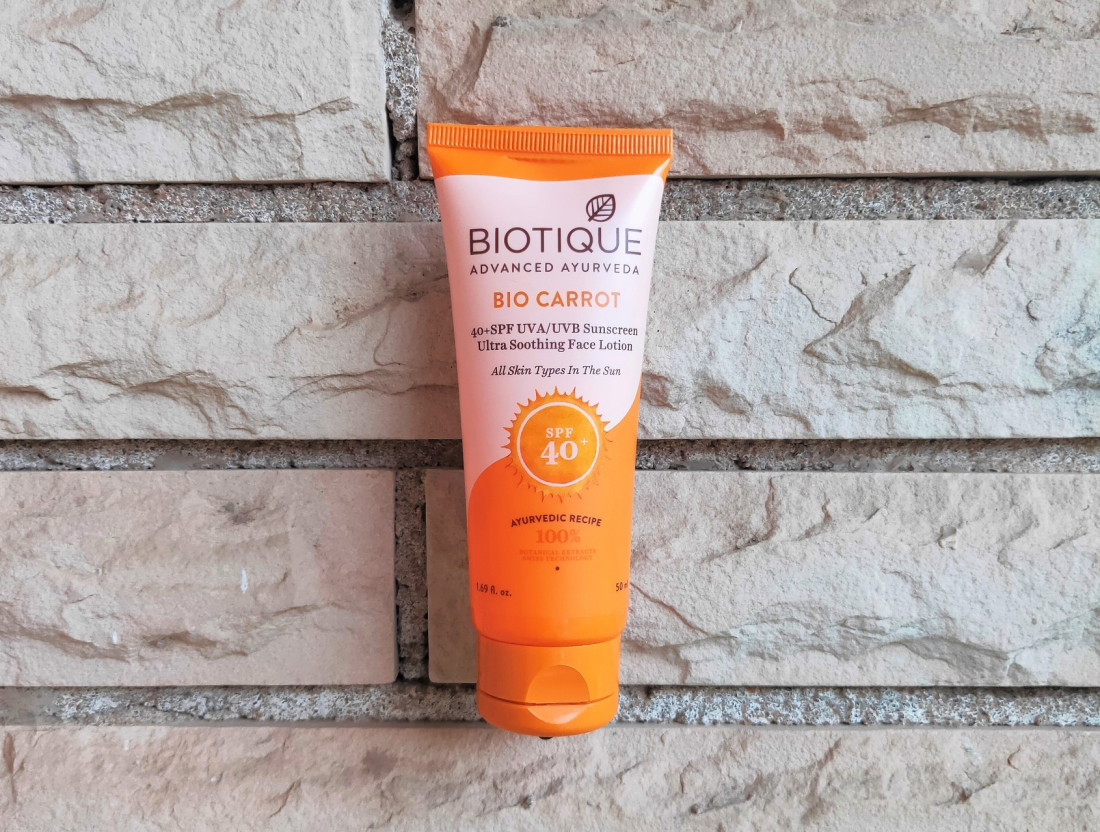 Biotique Bio Carrot Sunscreen Lotion Review Glow With Nishi