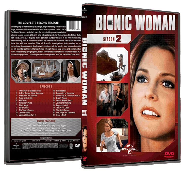 Dvd Seriado Mulher BiÔnica 2º Temporada Glp Filmes Venda De Dvd