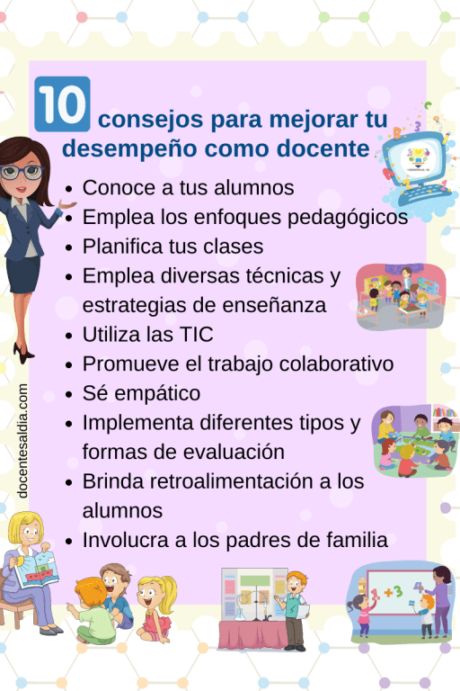 10 Consejos Para Mejorar Tu Desempeño Como Docente