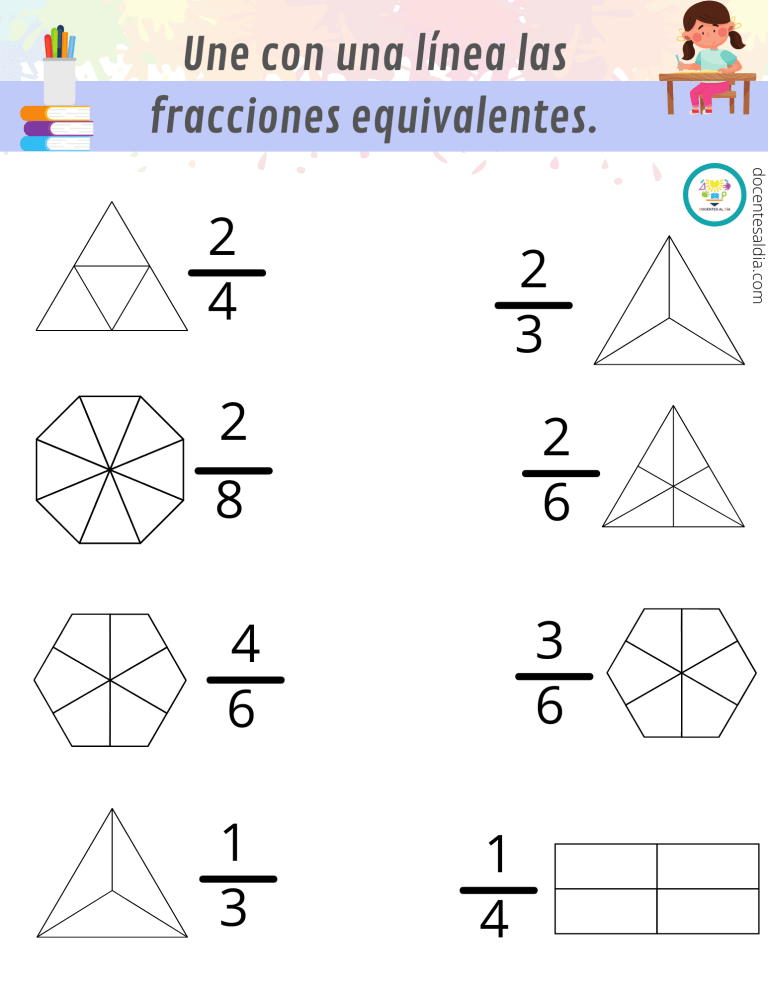 Cuadernillo De Fracciones Ejercicios De Repaso