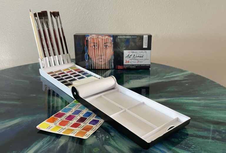 Art Nomad Travel Watercolor Set By Zenart Review Doodlewash®