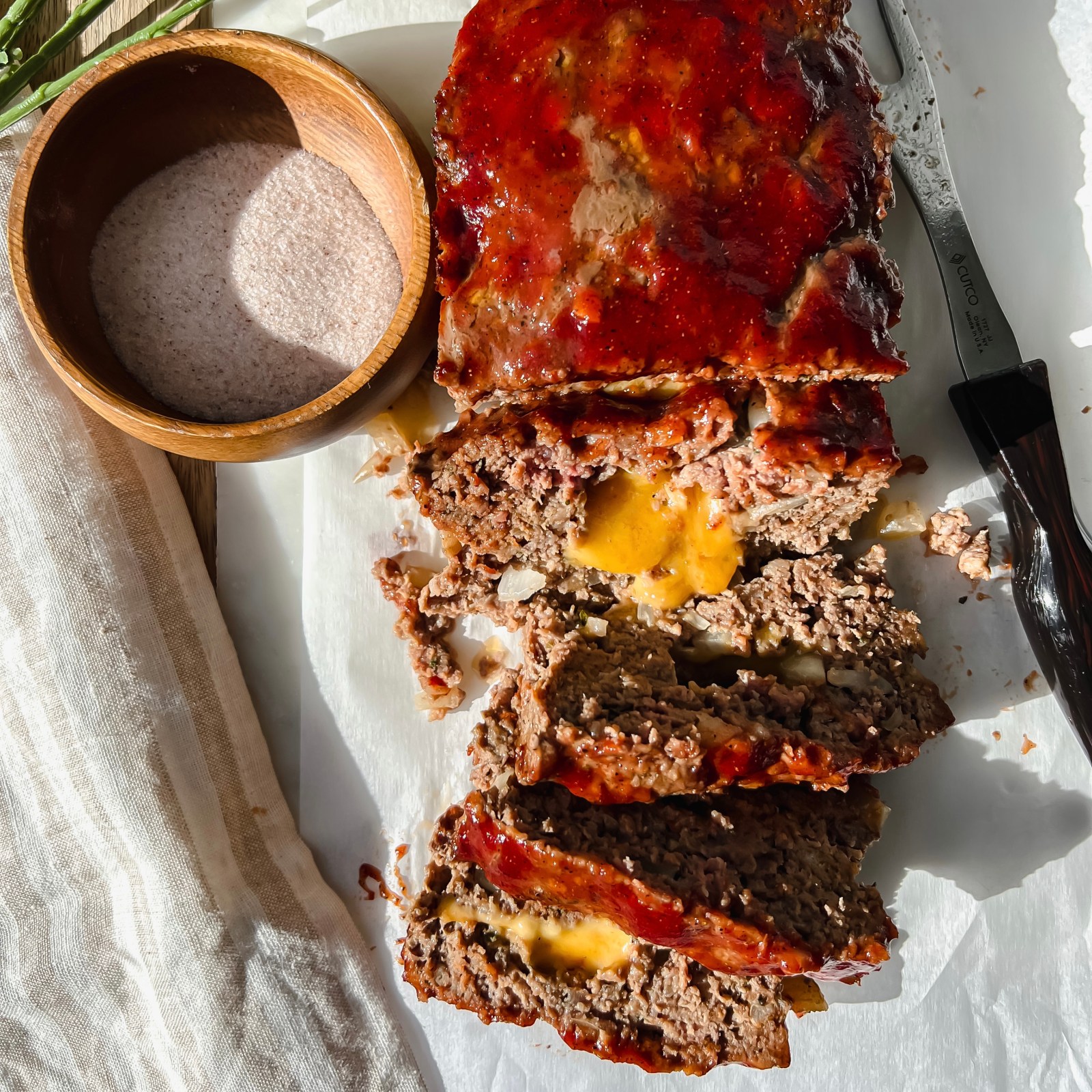 Cheddar Cheese Stuffed Meatloaf Daddios Kitchen