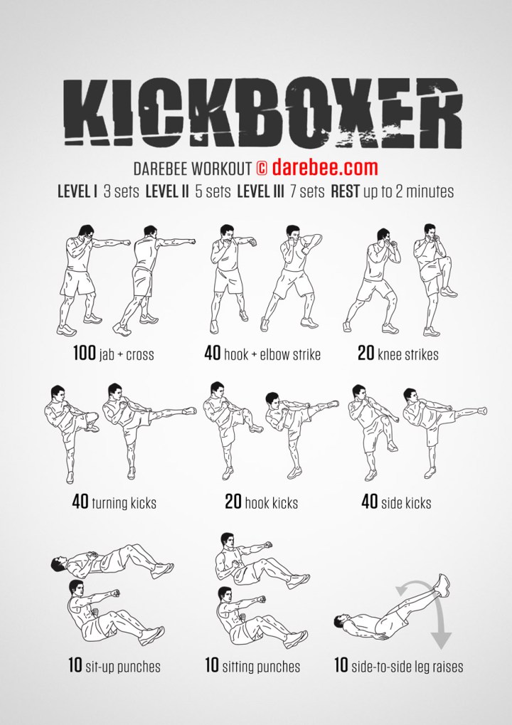 Kickboxing Workout Routine For Beginners Blog Dandk