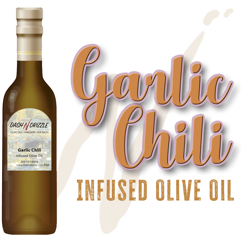 Garlic Chili Infused Olive Oil Dash N Drizzle