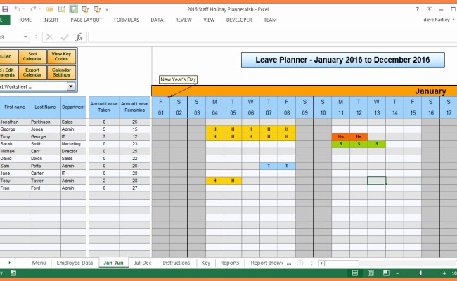 Free Annual Leave Spreadsheet Excel Template Db Excel Boredmonday