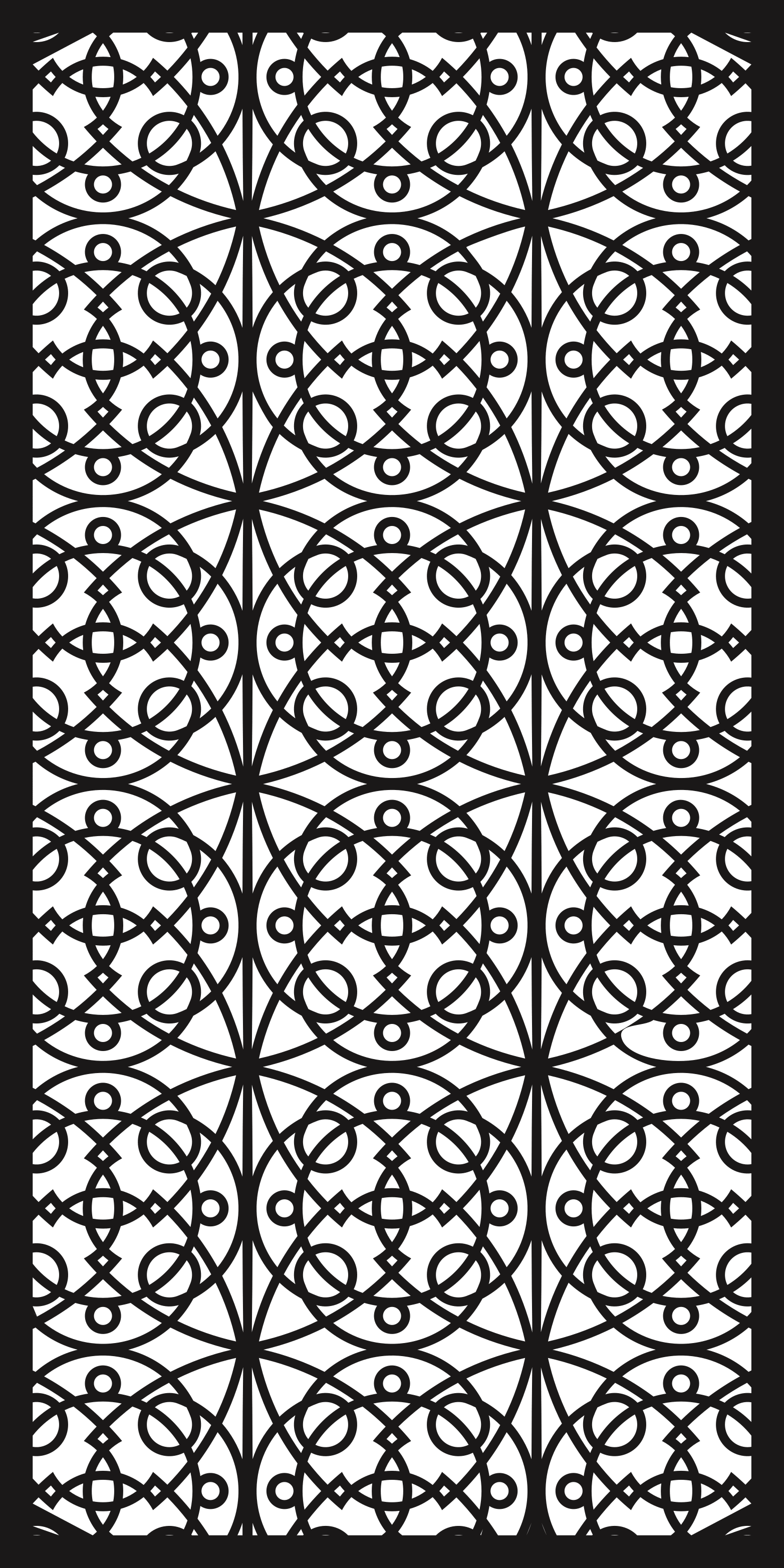 Cnc Jali Pattern Design