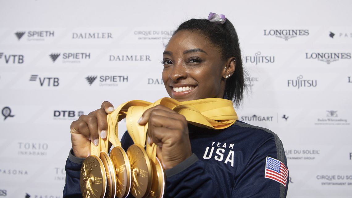 Simone Biles To Haters I Cant Hear You Over My 7 Olympic Medals