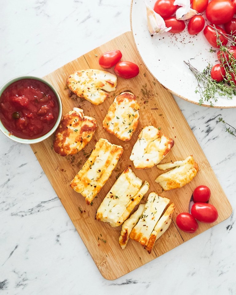 Air Fryer Halloumi Cheese Video Delice Recipes