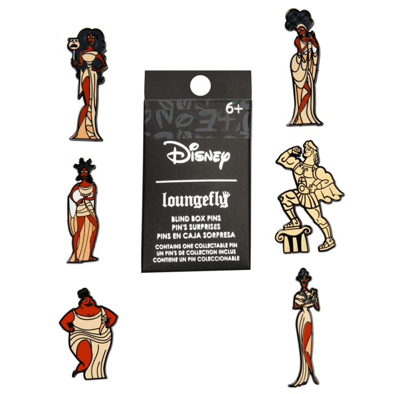 Loungefly Disney Hercules Muses Blind Box Pins Derwin Collectables